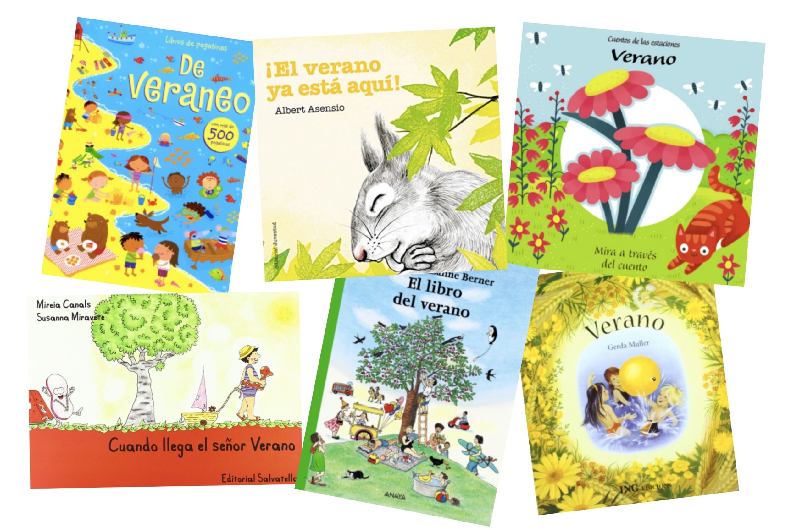 Libros sobre el verano - Las manos de mamá
